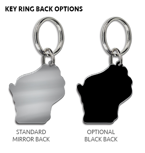 Custom Shape Acrylic Key Ring - LarLu
