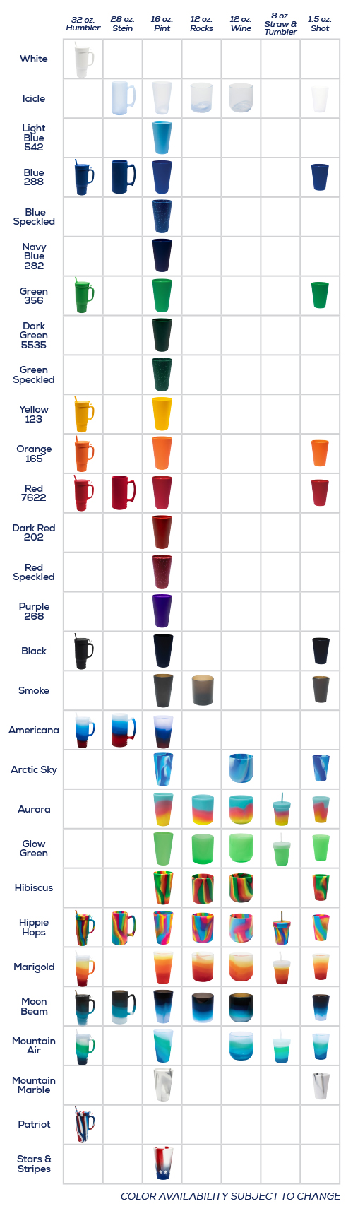 Silicone Pint Glass - LarLu