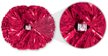 2-Color Mix Metallic Show Pom - LarLu