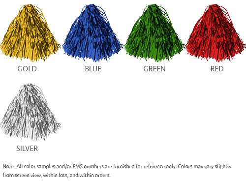 12" Stick Handle Unimprinted Pom - LarLu