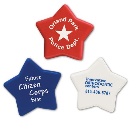 Patriotic Stars Imprintable Eraser - LarLu