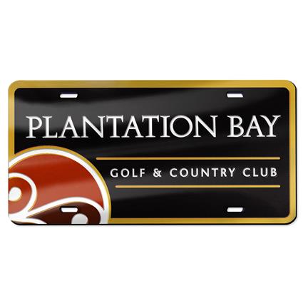 Acrylic License Plate - LarLu