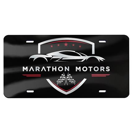 Acrylic License Plate - LarLu