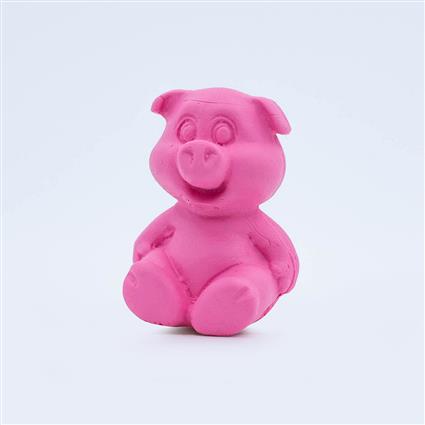 Pencil Top Stock Eraser- Happy Pig - LarLu
