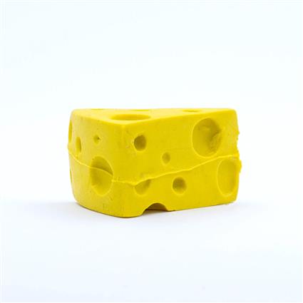 Pencil Top Stock Eraser- Cheese Wedge - LarLu