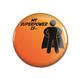 Full Color Round safety pin back Button - LarLu