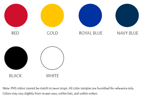 4" x 10" Colored Felt Pennant - LarLu